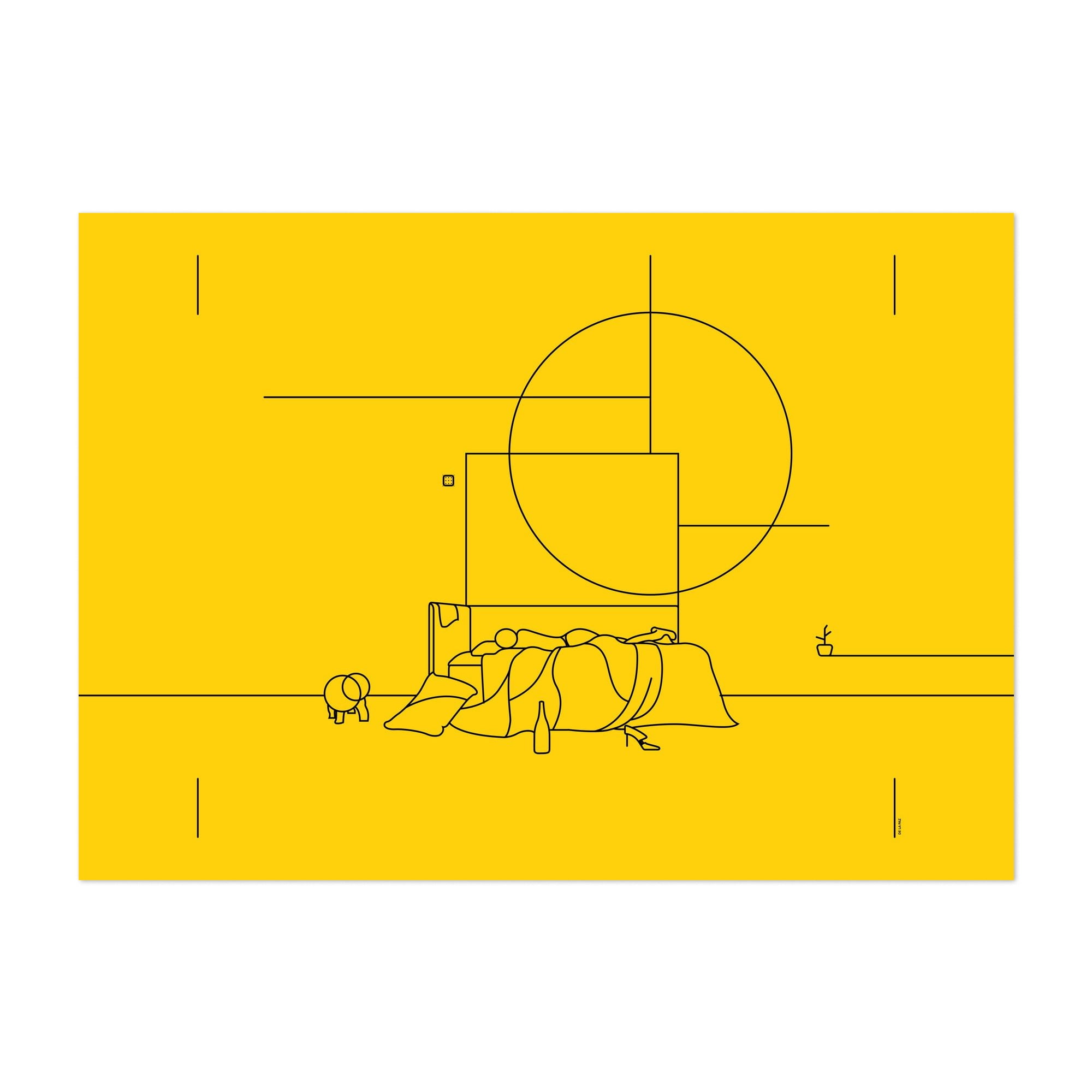 Eternal Youth of Simplicity - Manhattan New York Line Drawing Line Art ...