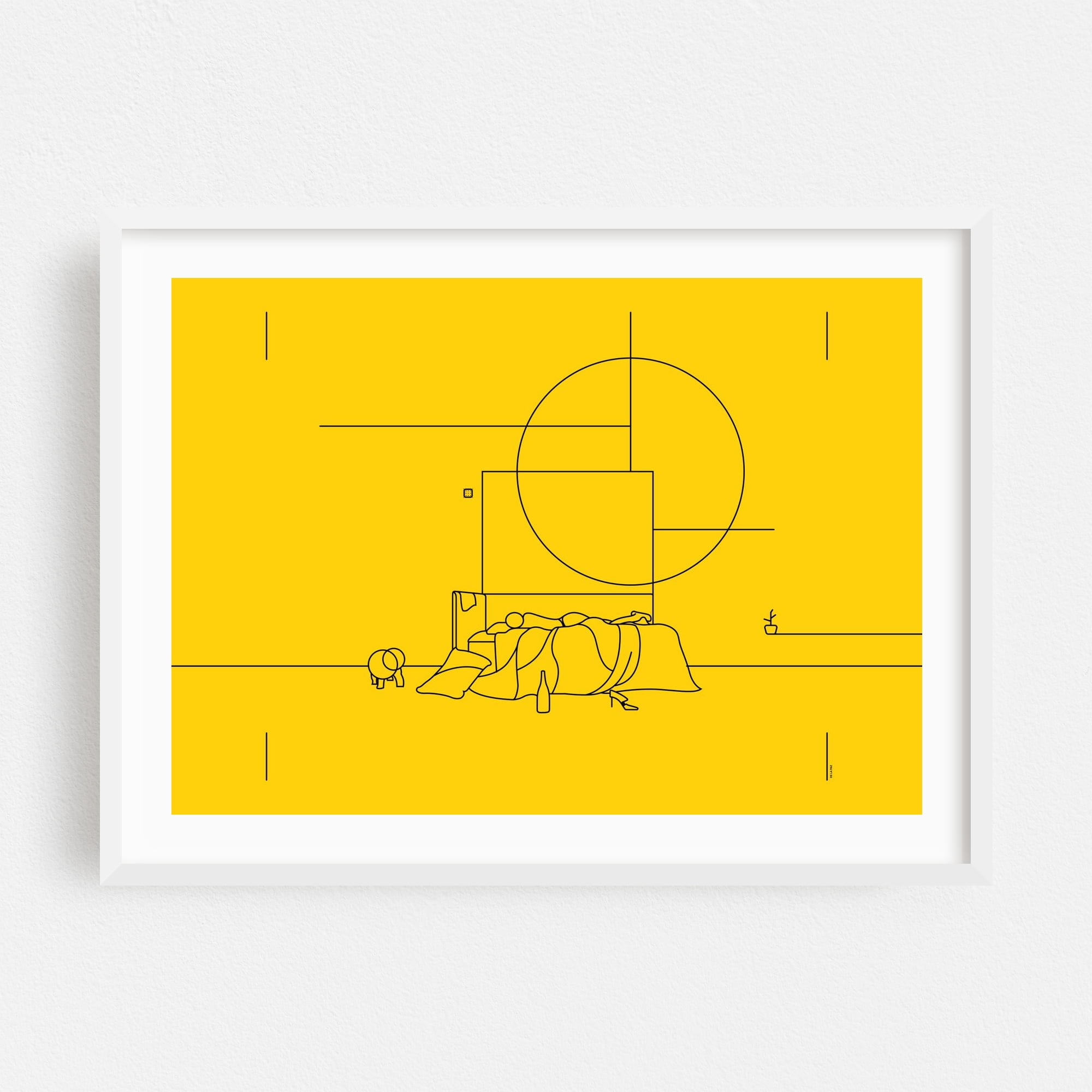 Eternal Youth of Simplicity - Manhattan New York Line Drawing Line Art ...