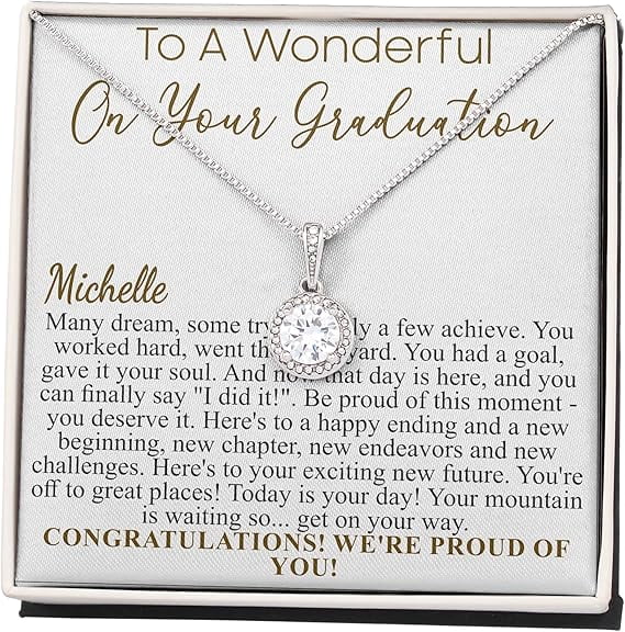Eternal hope Personalized Graduation gift for best friend, Friendship ...