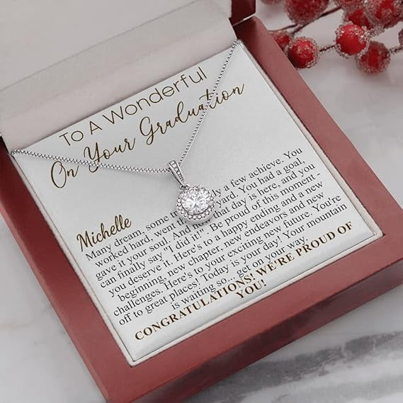 Eternal hope Personalized Graduation gift for best friend, Friendship ...