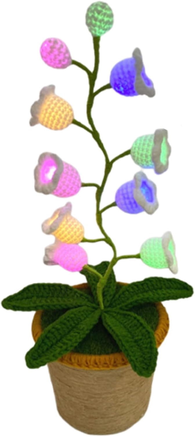 Eternalbloom Lily Night Lamp, Ten Petals Lily of The Valley Lamp ...