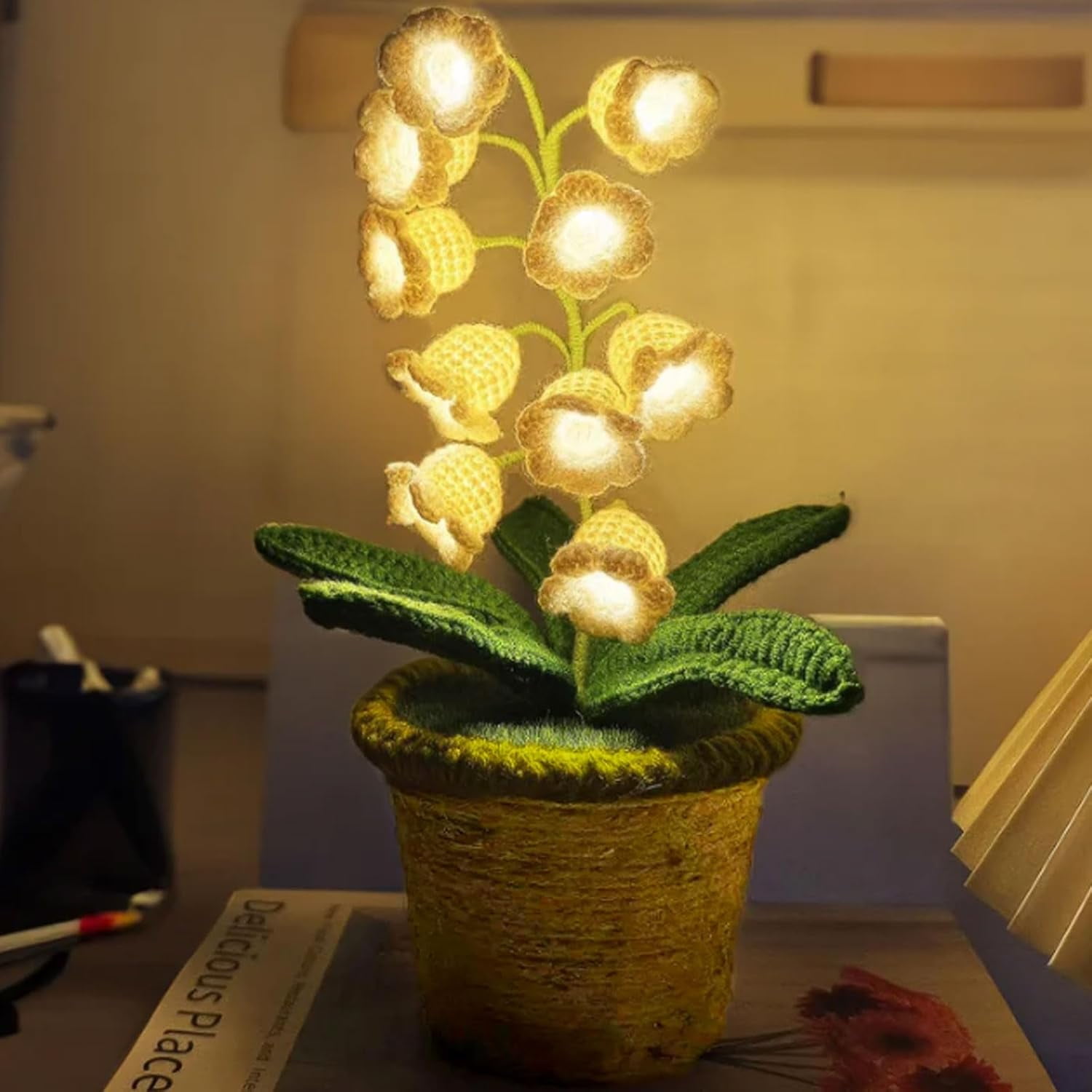 Eternalbloom Lily Night Lamp, Ten Petals Lily of The Valley Lamp ...