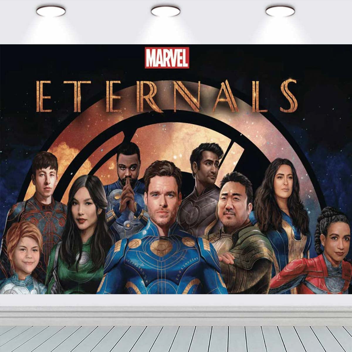 Eternals school Poster Backdrop Banner Party Supplies Birthday ...