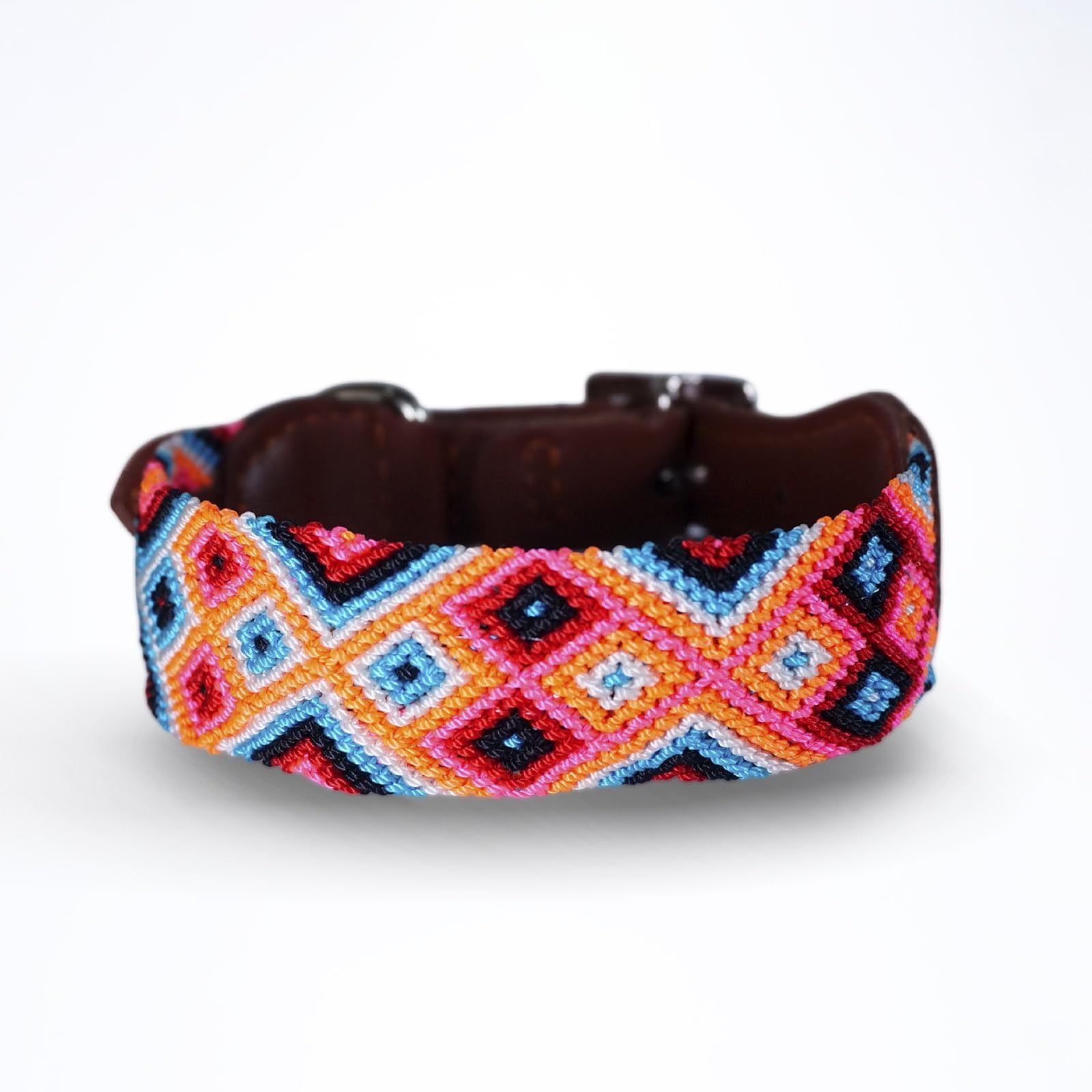 Eternia Premium Leather Dog Collar - Adjustable Handcrafted Collar for ...