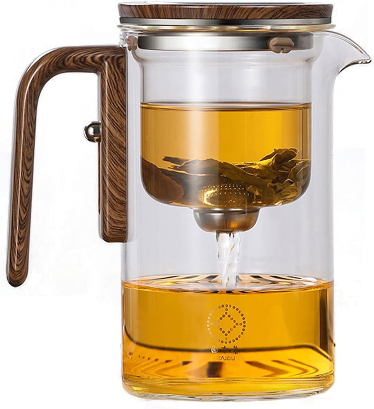 Eternititea Magic Pot, Eternity Tea Magic Pot, Borosilicate Glass Tea ...