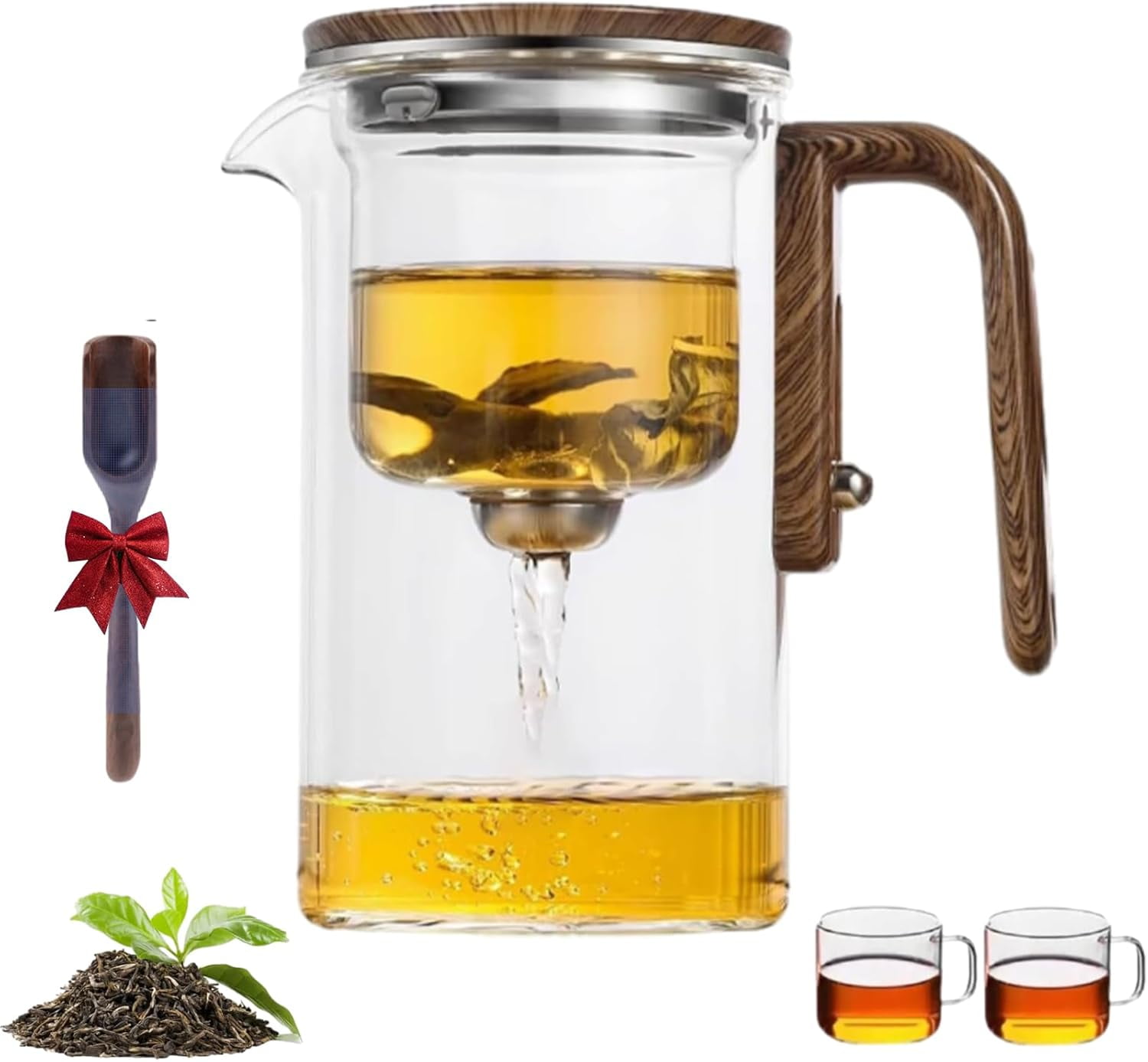 Eternititea Magic Pot, Eternity Tea Pot, Magic Teapot with Strainer ...