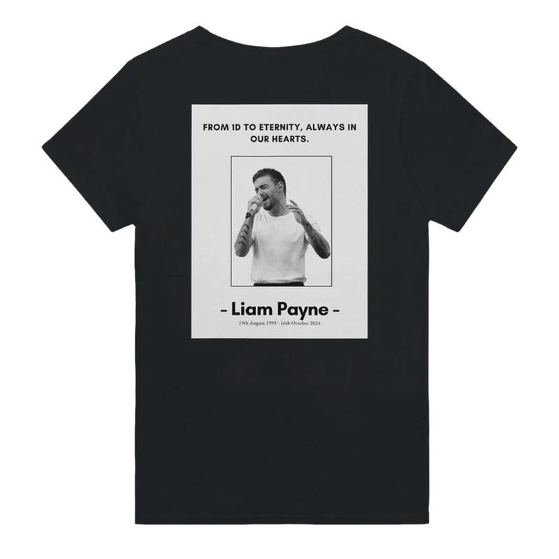 Eternity Liam Payne Unisex Comfort Tee T Shirt, Color: Ash Grey, Size ...