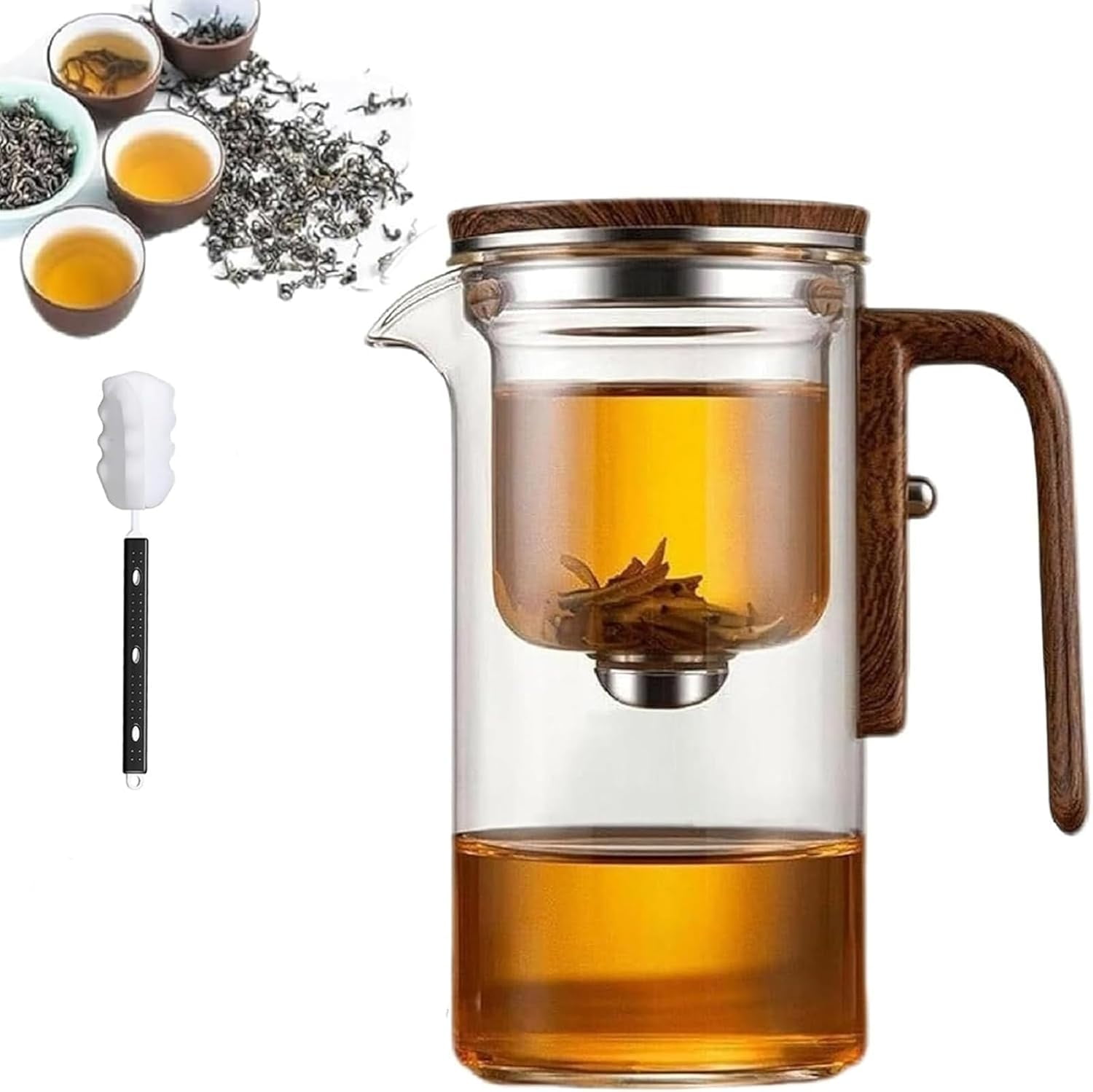 Eternity Tea Magic Pot, Eternititea Magic Pot, 2 In 1 Magic Teapot with ...