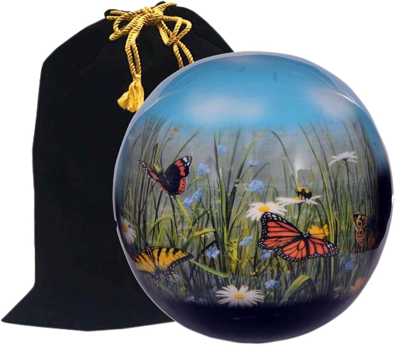 Eternitymart's Sphere of Life Cremation Urn - Affordable Metal Urn ...