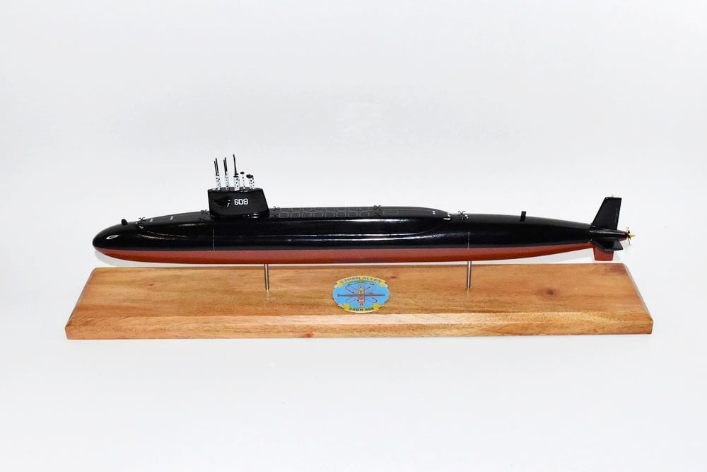 Ethan Allen (SSBN-608) Submarine,Navy,Scale Model,Mahogany,20 inch ...