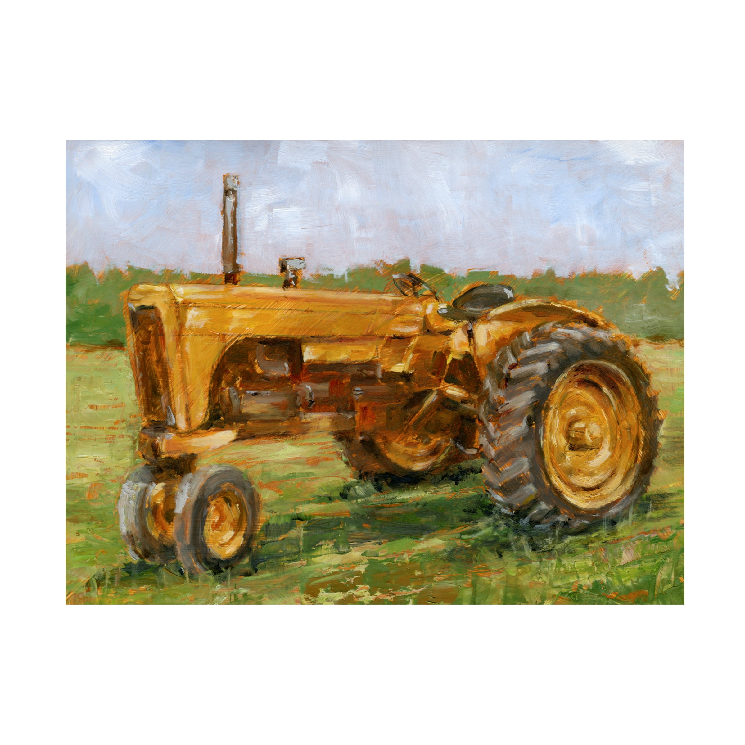Ethan Harper 'Rustic Tractors IV' Canvas Art - Walmart.com