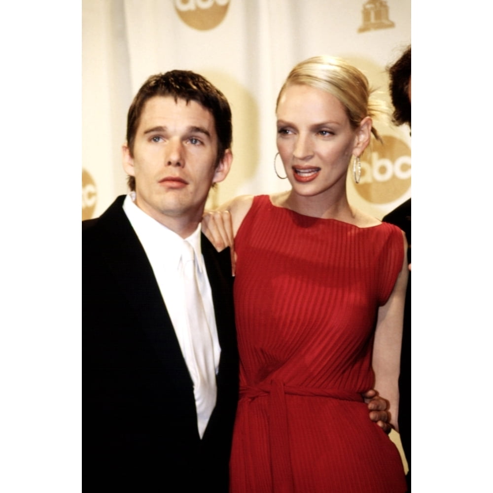 Ethan Hawke, Uma Thurman At The Academy Awards, March, 2000 Celebrity ...