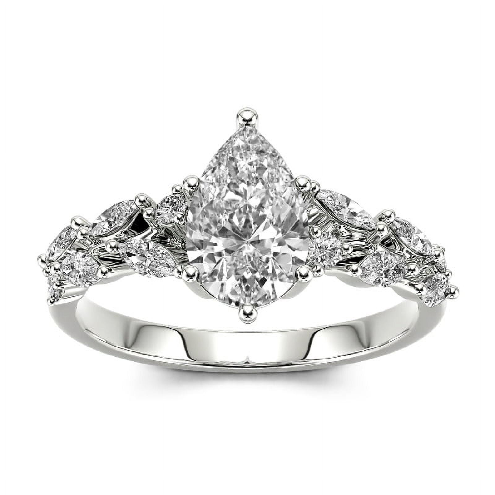 Ethan Jewel 1.67 Ct Pear Cut Wedding Ring - Classic Engagement Rings ...
