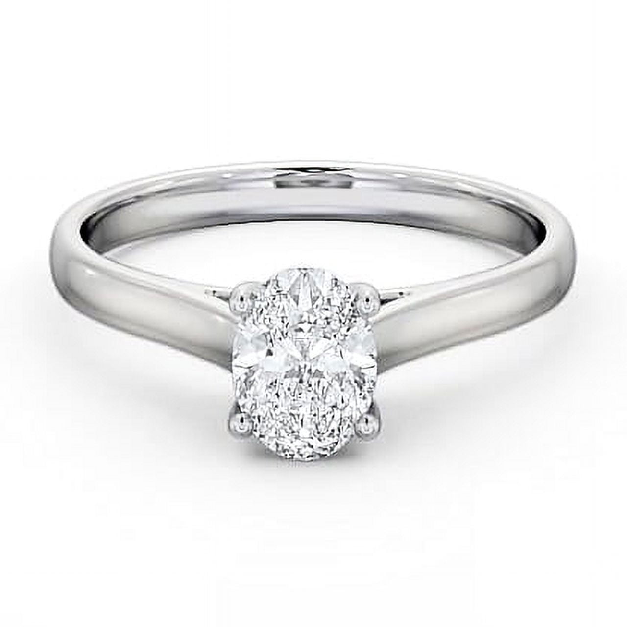 Ethan Jewel 2.3 Ct Simulated Oval Cut Moissanite Rings for Women's ...