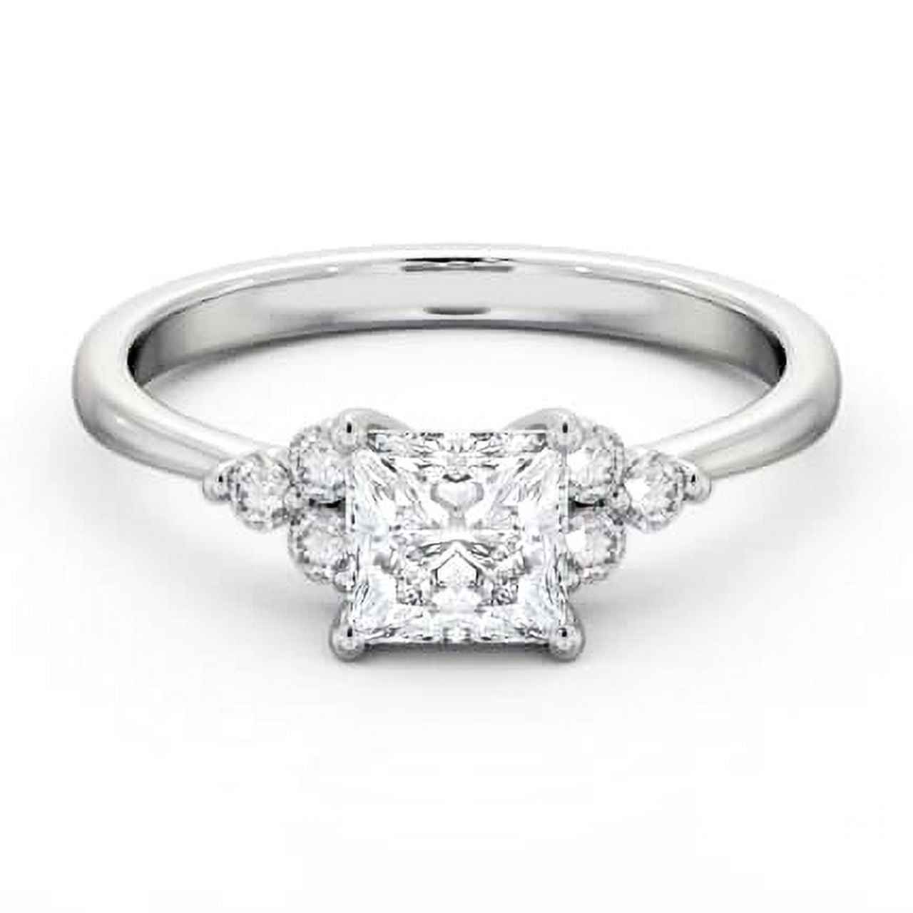 Ethan Jewel princess Cut Excellent 1.8 Ct Moissanite Ring For Women's ...