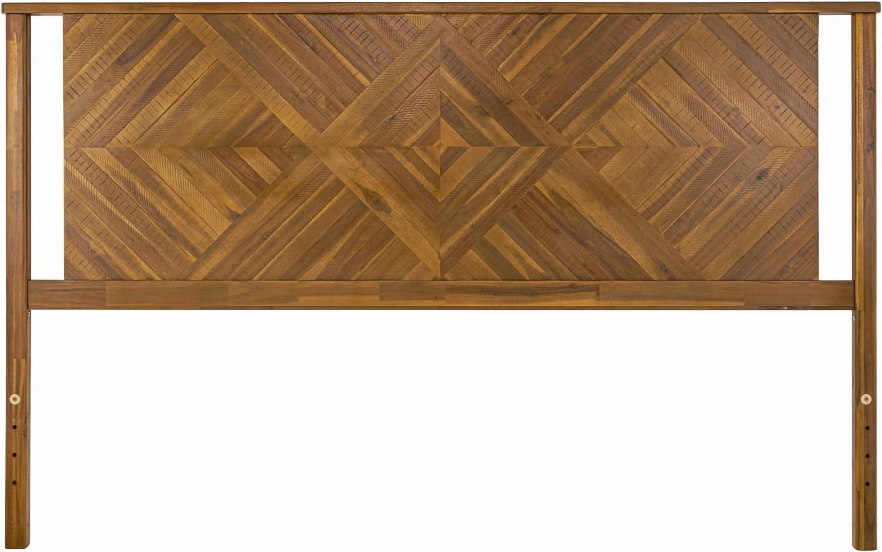 Ethan King Wood Headboard Only - Rustic & Scandinavian Style Without ...