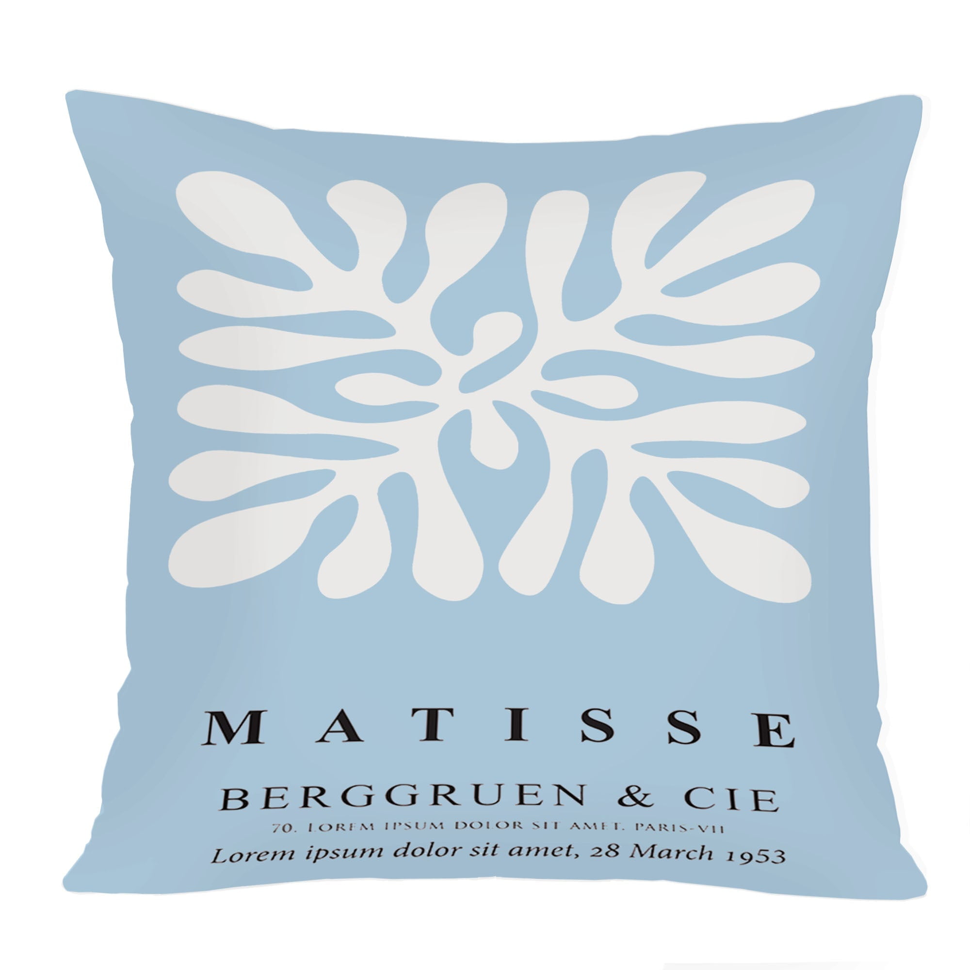 Ethan Taylor Abstract Throw Pillow Soft Cushion Cover 'Henri Matisse ...