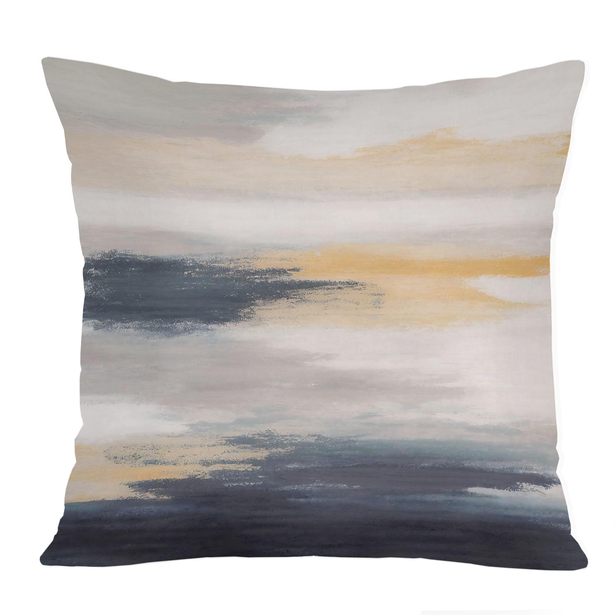 Ethan Taylor Abstract Throw Pillow Soft Cushion Cover 'Myst Paint Brush ...