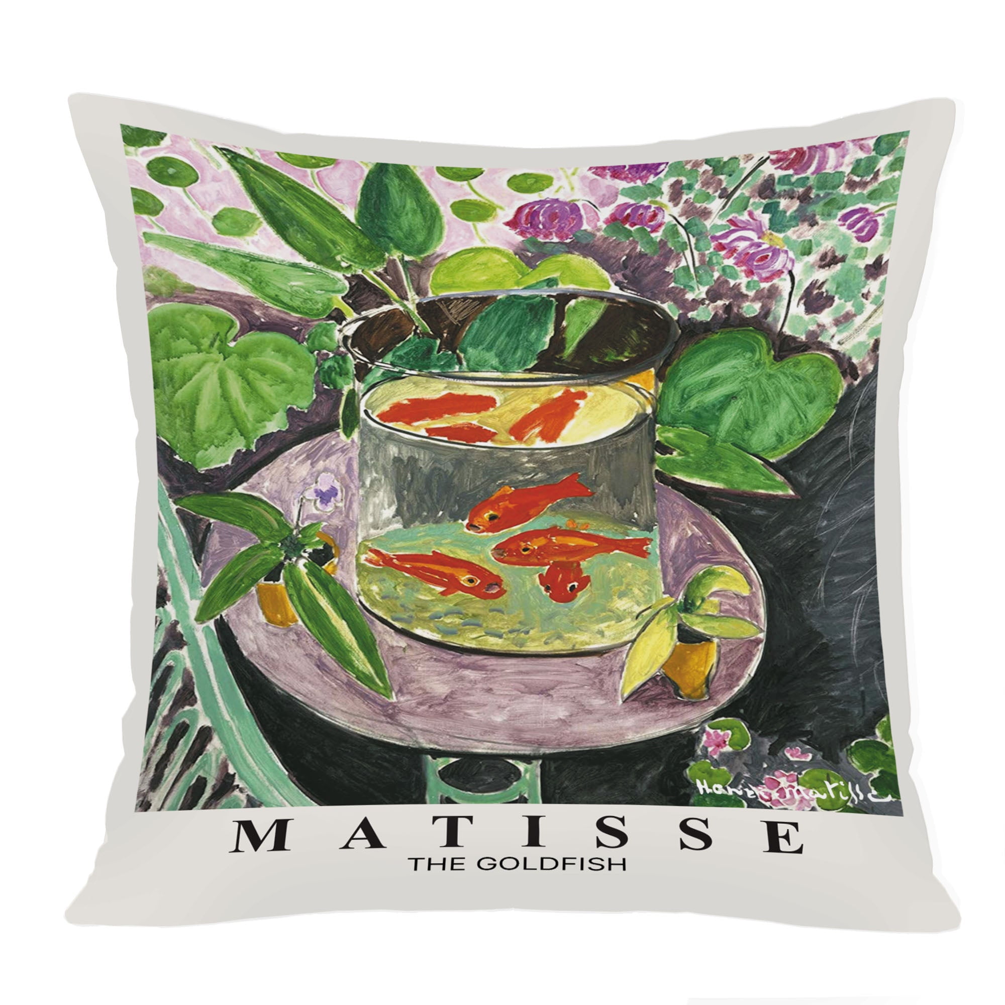 Ethan Taylor Animals Throw Pillow Soft Cushion Cover 'Henri Matisse The ...