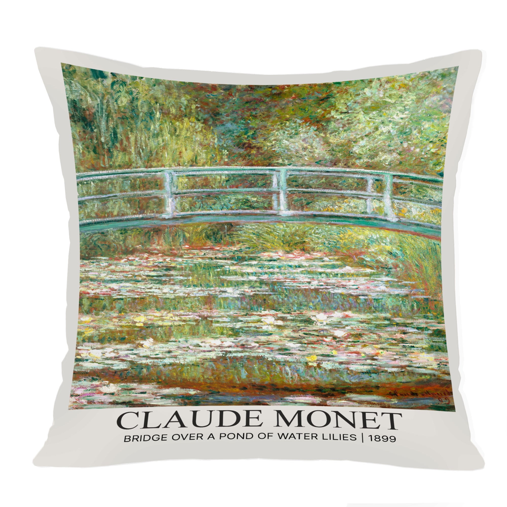 Ethan Taylor Architecture Throw Pillow Soft Cushion Cover 'Claude Monet ...