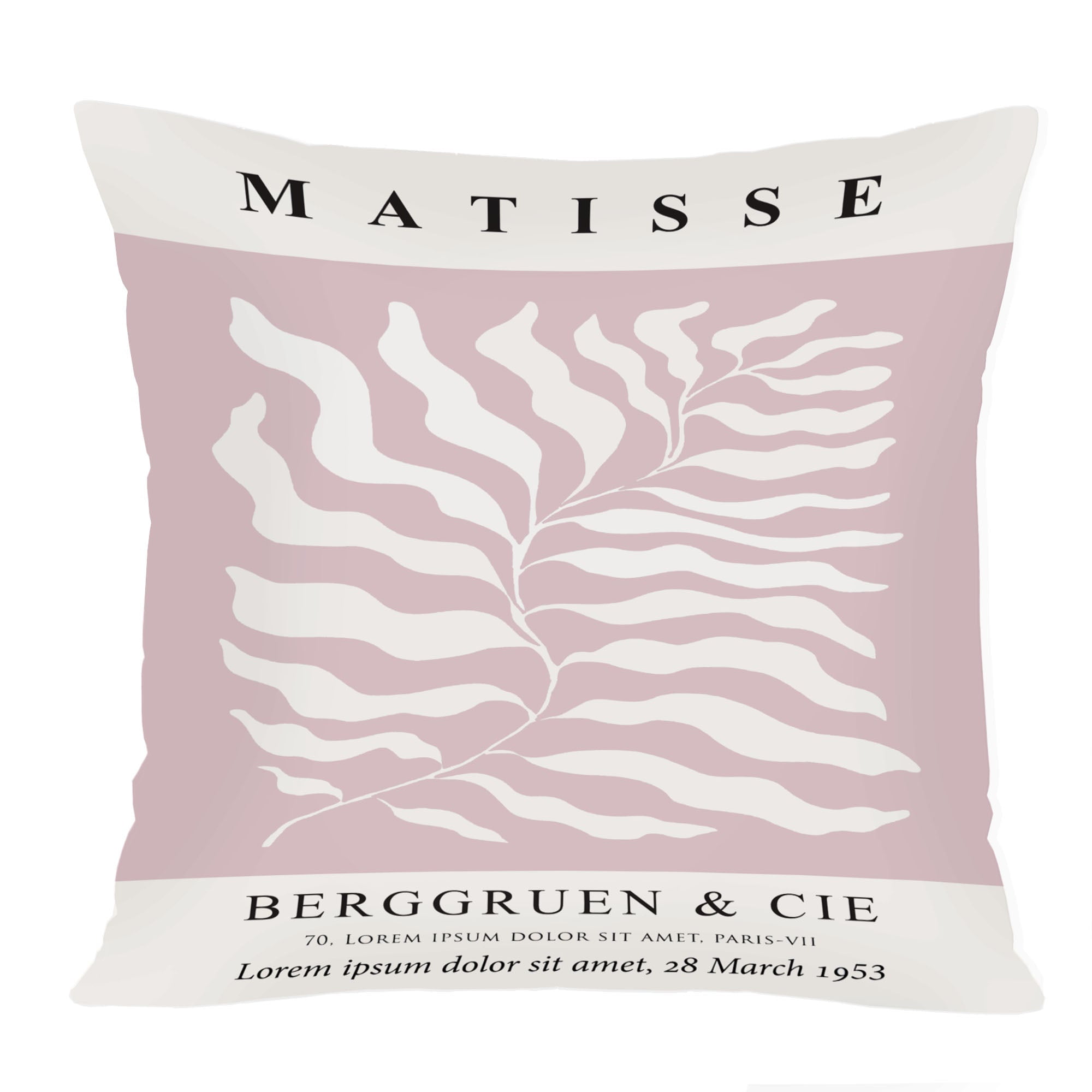 Ethan Taylor Botanical Throw Pillow Soft Cushion Cover 'Henri Matisse ...