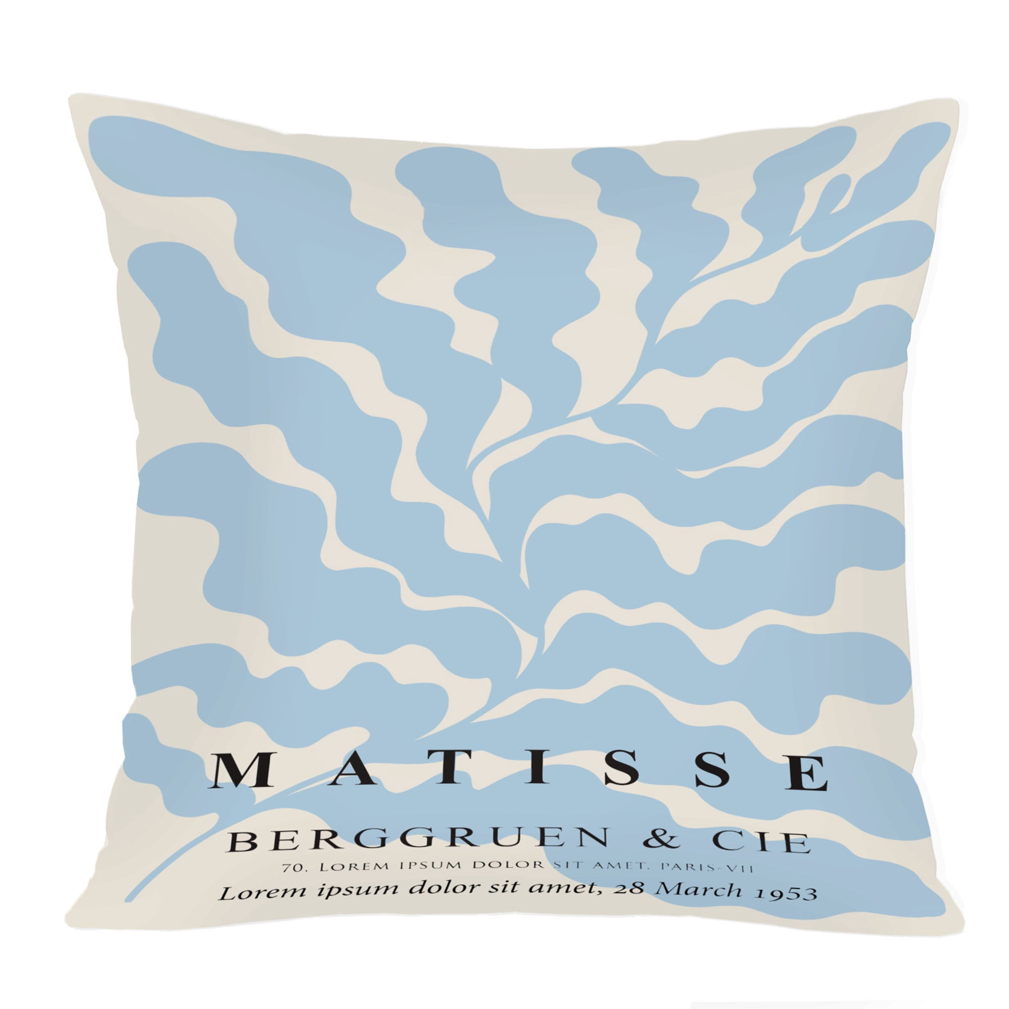 Ethan Taylor Botanical Throw Pillow Soft Cushion Cover 'Henri Matisse ...