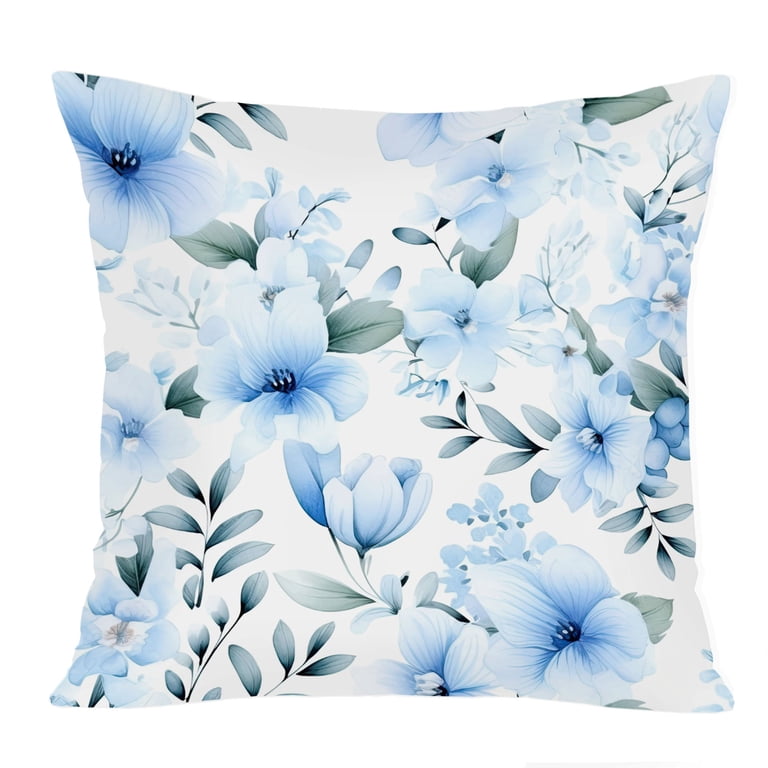Blue Flower Accent Pattern Blue Flowers PNG Designs For T Shirt