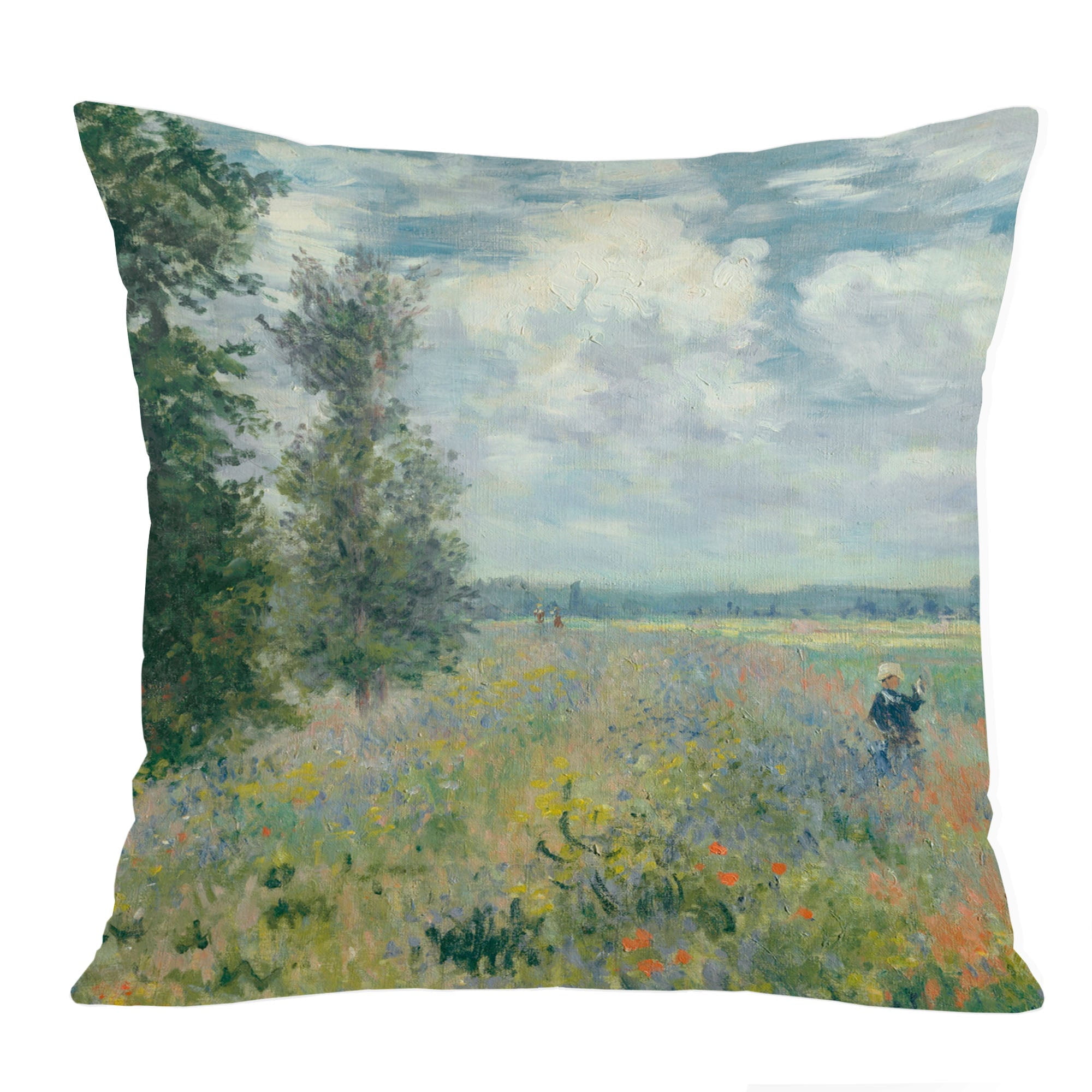 Ethan Taylor Landscape & Nature Throw Pillow Soft Cushion Cover 'Claude ...