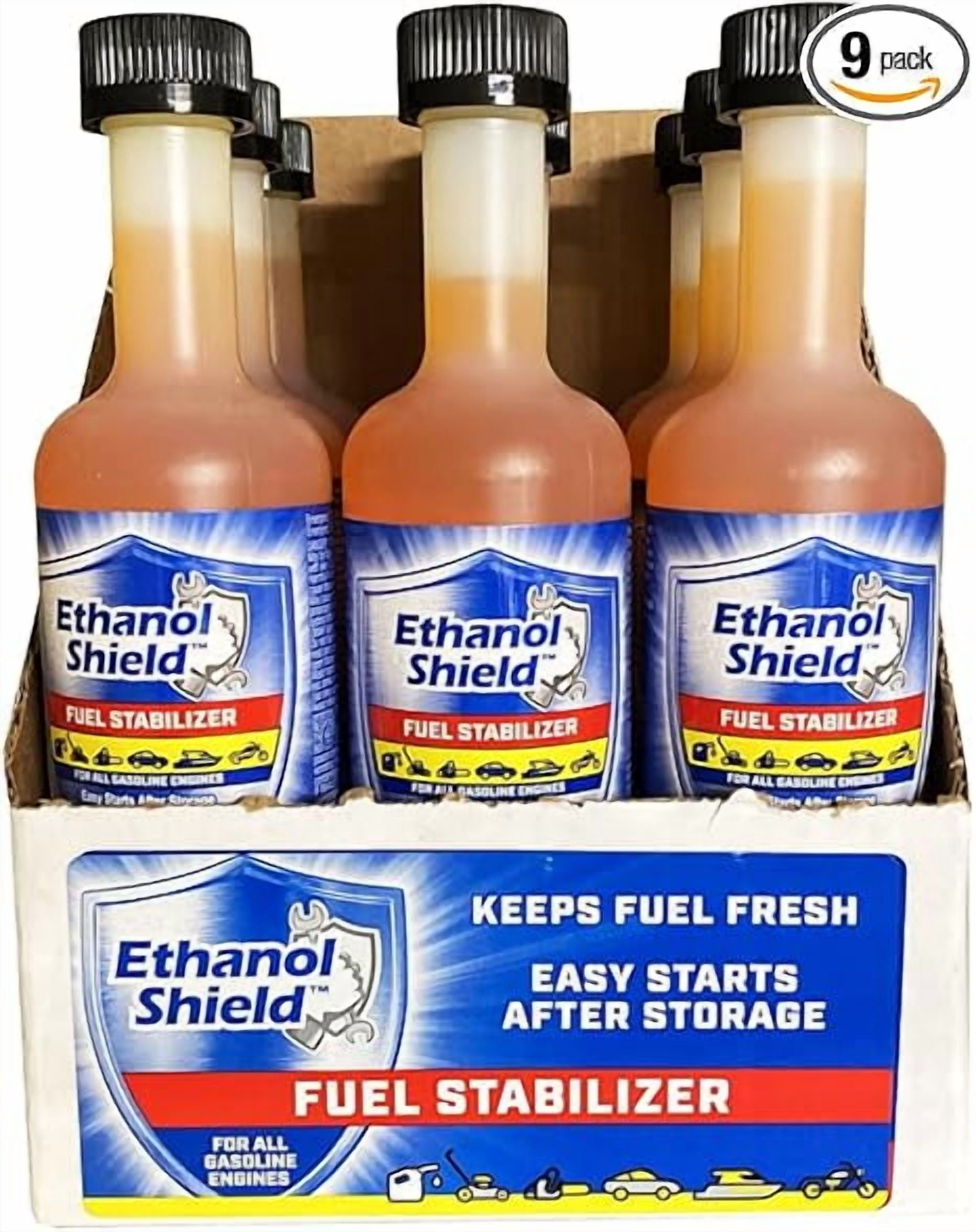 Ethanol Shield Fuel Stabilizer 8 oz CASE of 9. Prevents Corrosion ...