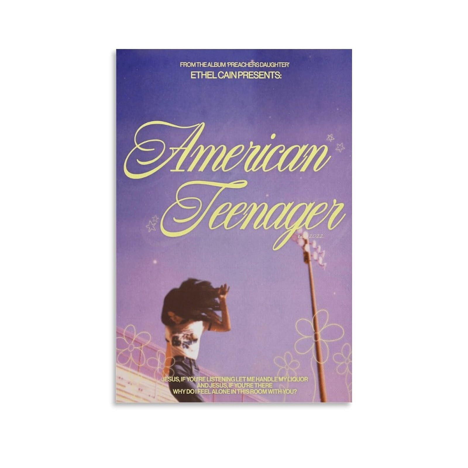 Ethel Cain American Teenager Album Cover Canvas Poster Print Music ...
