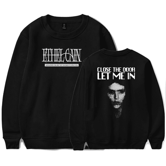 Ethel Cain Close The Door Merch Crewneck Sweatshirts Cosplay Women Men ...