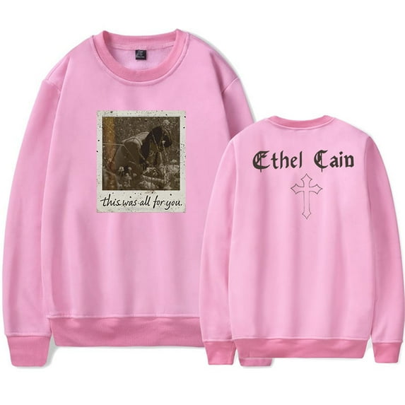 Ethel Cain Cross Merch Crewneck Sweatshirts Cosplay Women Men Fashion ...