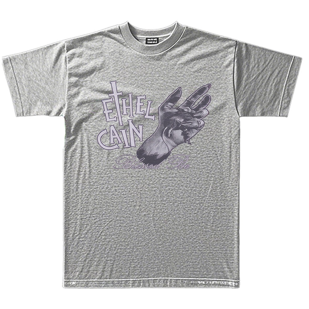 Ethel Cain Merch Blessed Hand Tshirt Summer Unisex Short-sleeved T ...