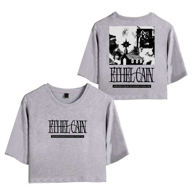 Ethel Cain Merch T-Shirt For Women&Girls Midriff Short Sleeve Summer ...