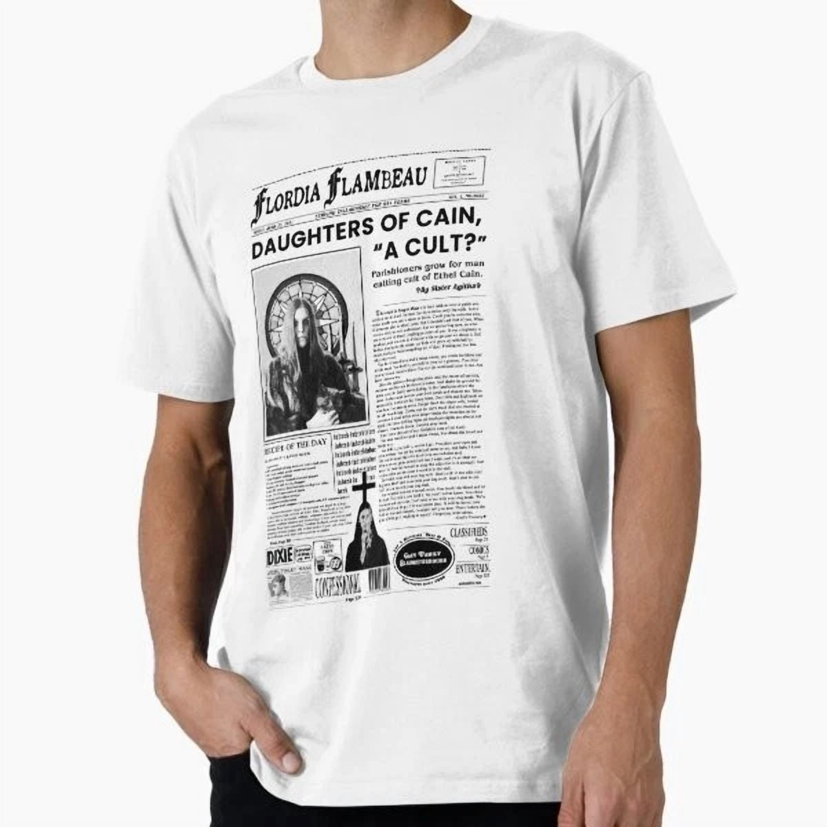 Ethel Cain News Bow T-Shirt S-5XL - Walmart.com