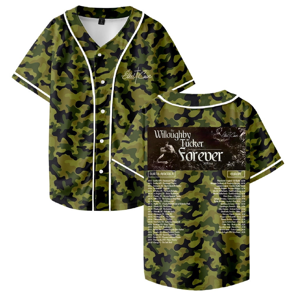 Ethel Cain The Willoughby Tucker Forever Tour Baseball Jersey Short ...