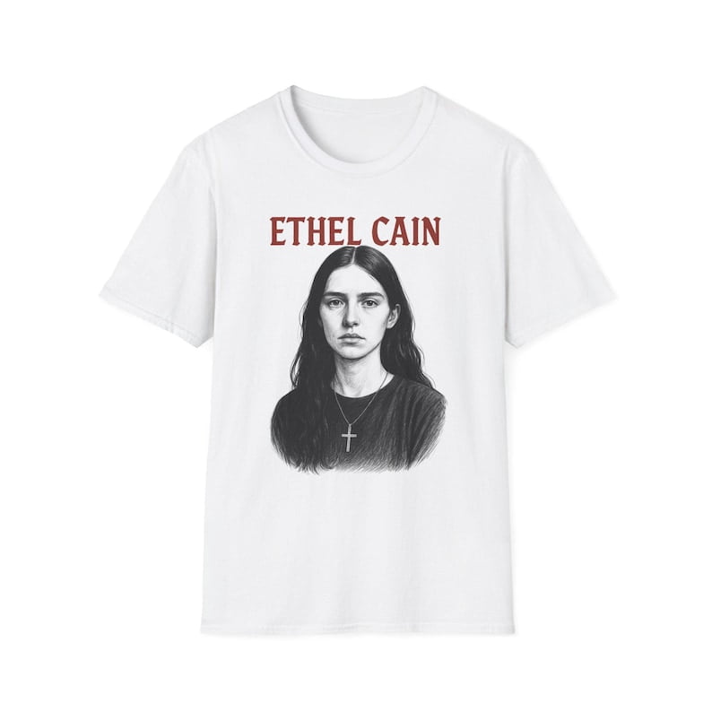 Ethel Cain Unisex Softstyle T-Shirt, Original Pencil Drawing, Music ...