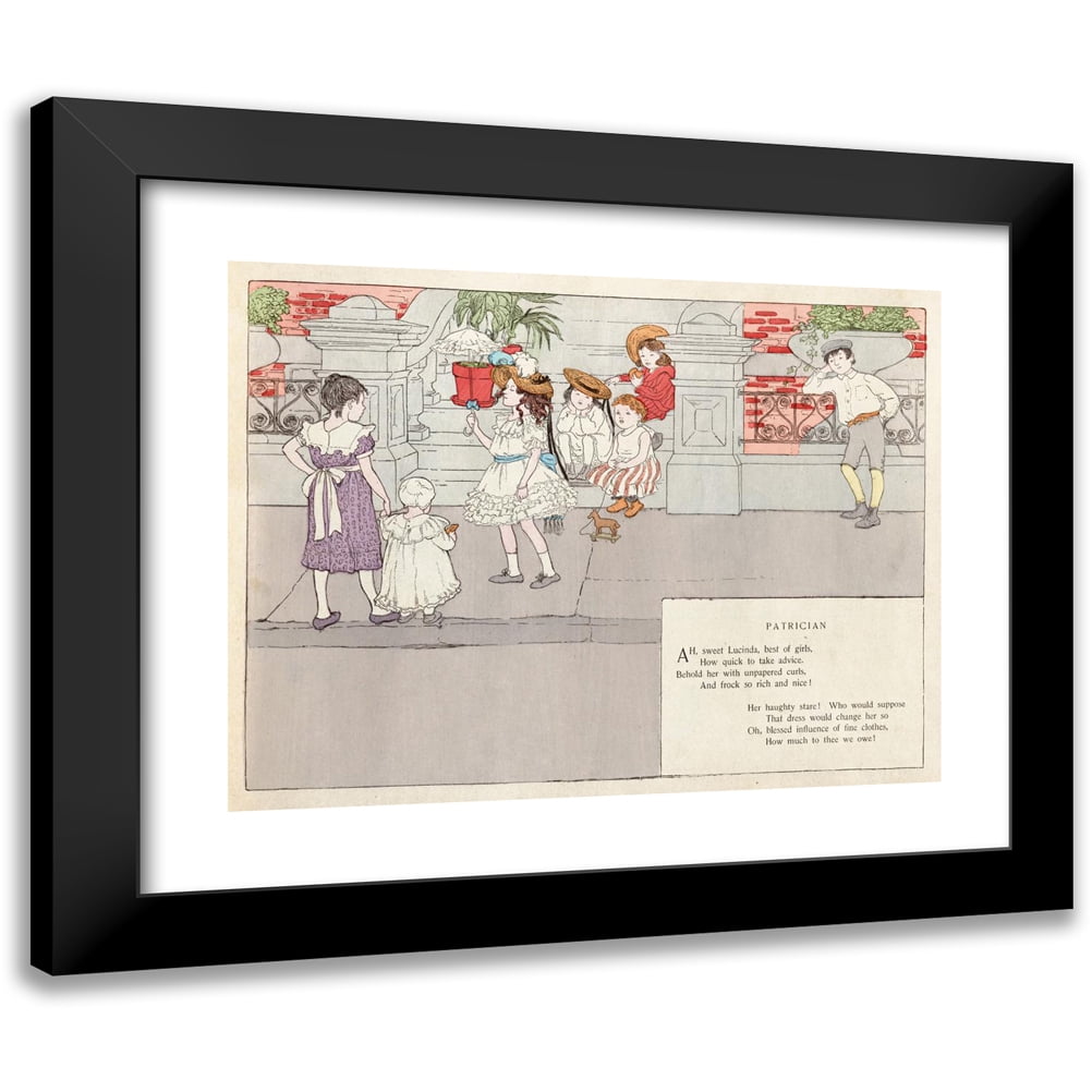 Ethel Mars 18x15 Black Modern Framed Museum Art Print Titled ...