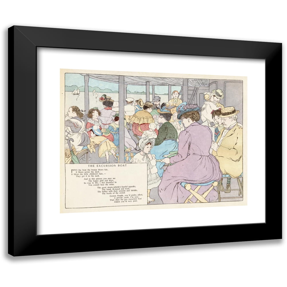 Ethel Mars 18x15 Black Modern Framed Museum Art Print Titled - The ...