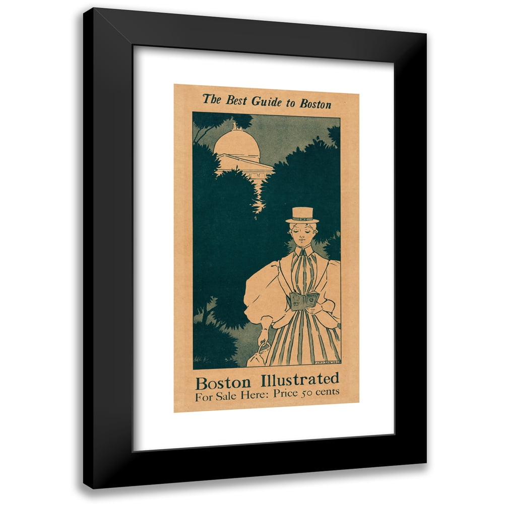Ethel Reed 10x14 Black Modern Framed Museum Art Print Titled - The Best ...