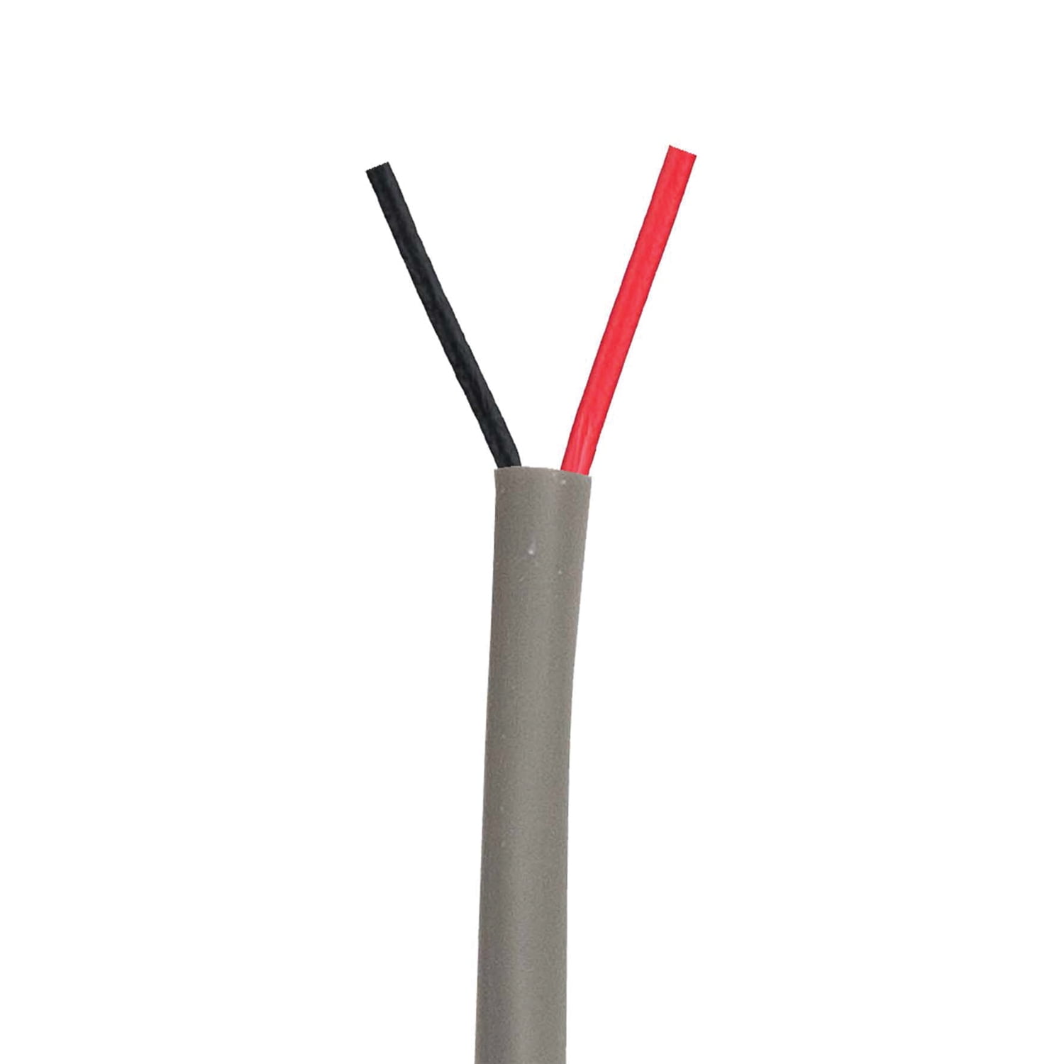 Ethereal 22-2-SR-GY-R FastPack 22-Gauge 2-Conductor Stranded Cable, 500 ...