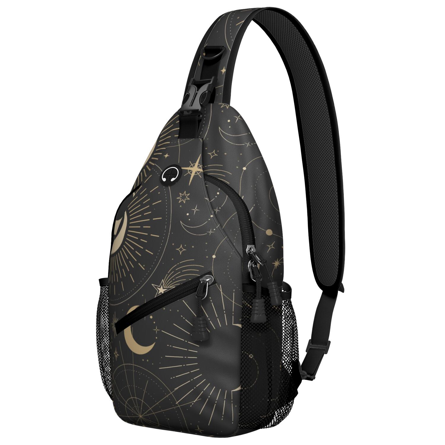 Ethereal Cosmic Elements Shoulder Backpack Gothic Constellation Map ...
