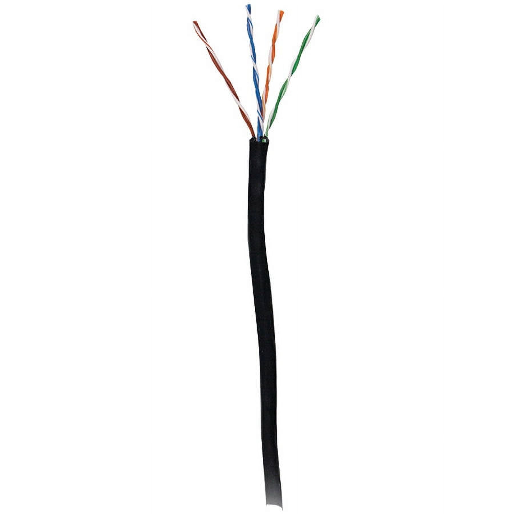 Ethereal Cs-cat5e-bk 24-Gauge Cat-5e Cable, 1,000' - Walmart.com