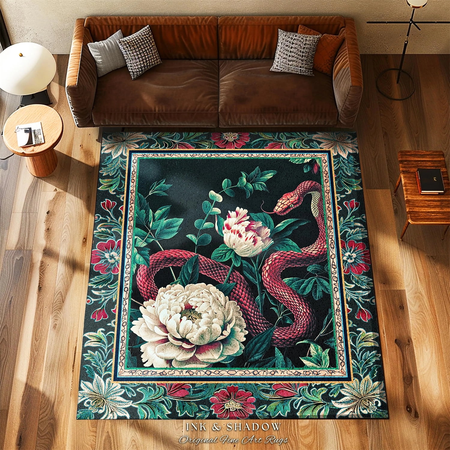 Ethereal Dragon Lover Rug Inspired Cottagecore Aesthetic Fairycore ...
