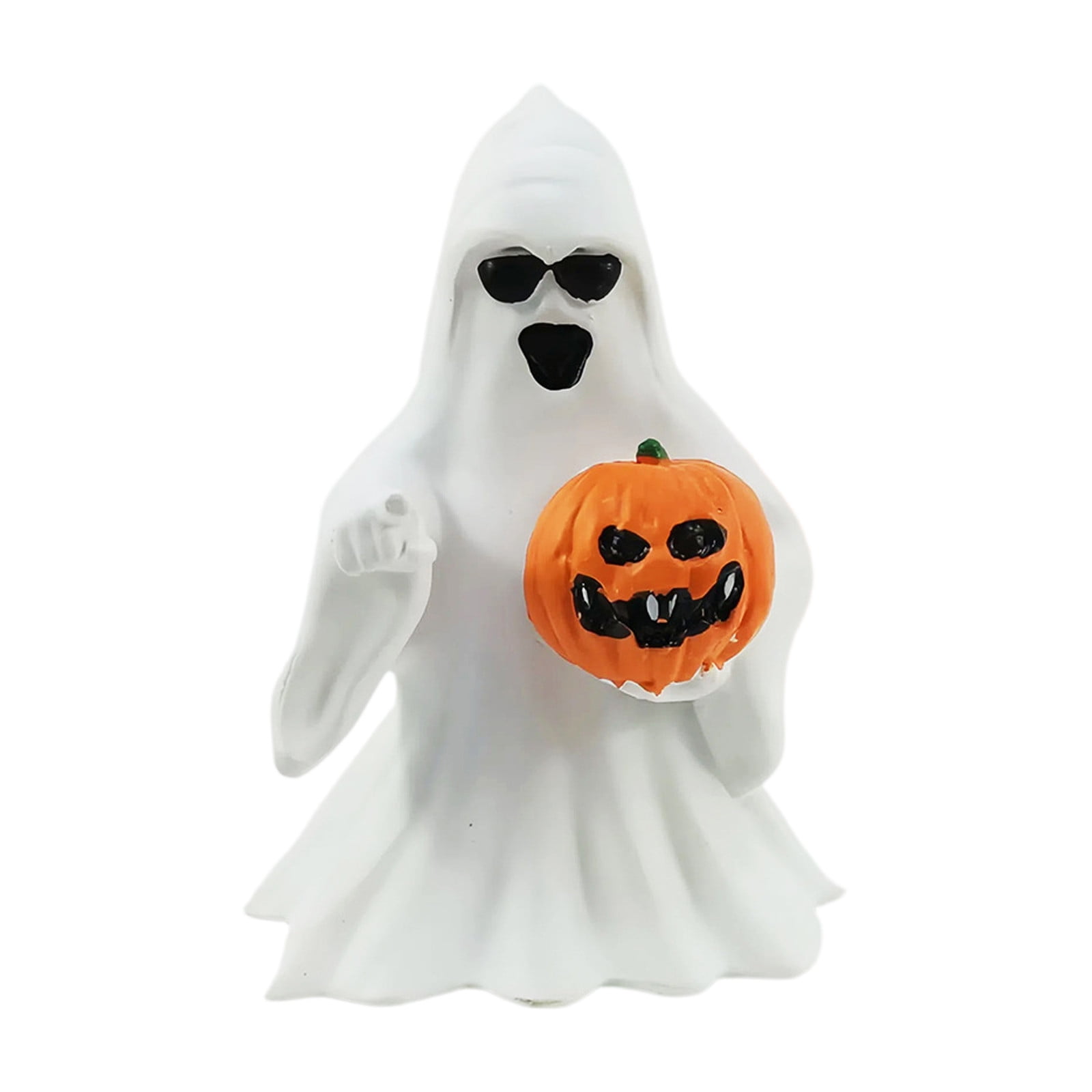 ‌Ethereal Ghost Figurines Halloween Decorations - Set of 3 Haunted ...