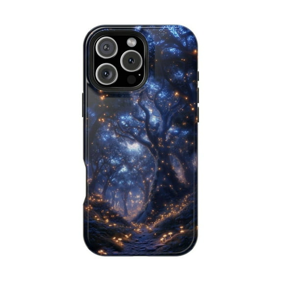 Ethereal Glowing Forest Woodland Scene Phone Case for iPhone 11,12,13 ...
