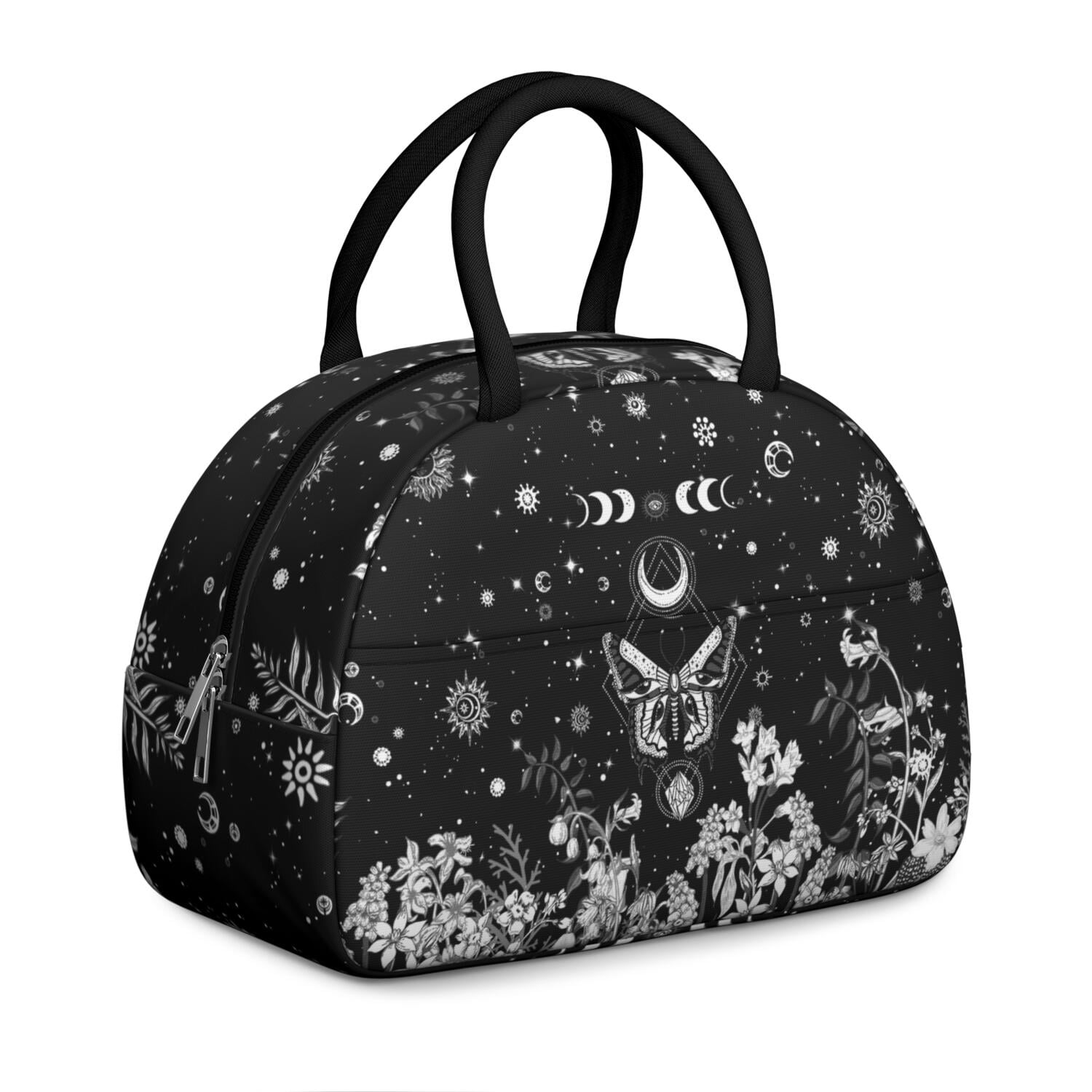 Ethereal Gothic Lunch Box for Women, Celestial Design with Stars and ...