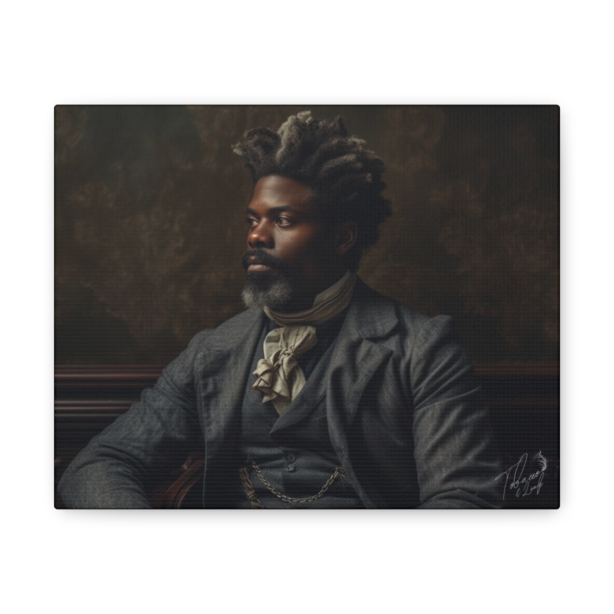 "Ethereal Reverie: A Neo-Victorian Portrait" - Canvas Gallery Wraps ...