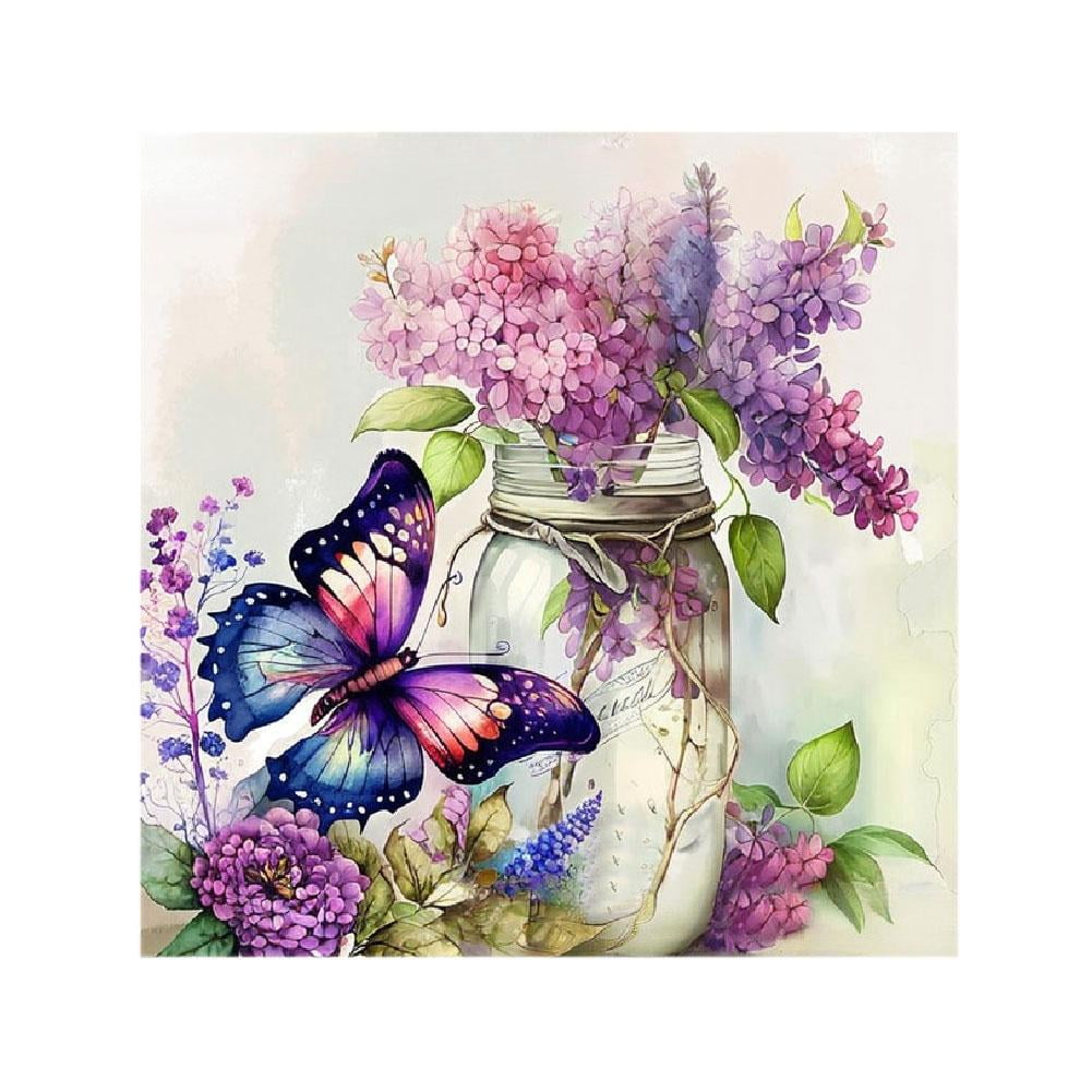 EtherealEdge 5D Butterfly Diamond-Art Painting Art Kits DIY Home Decor ...