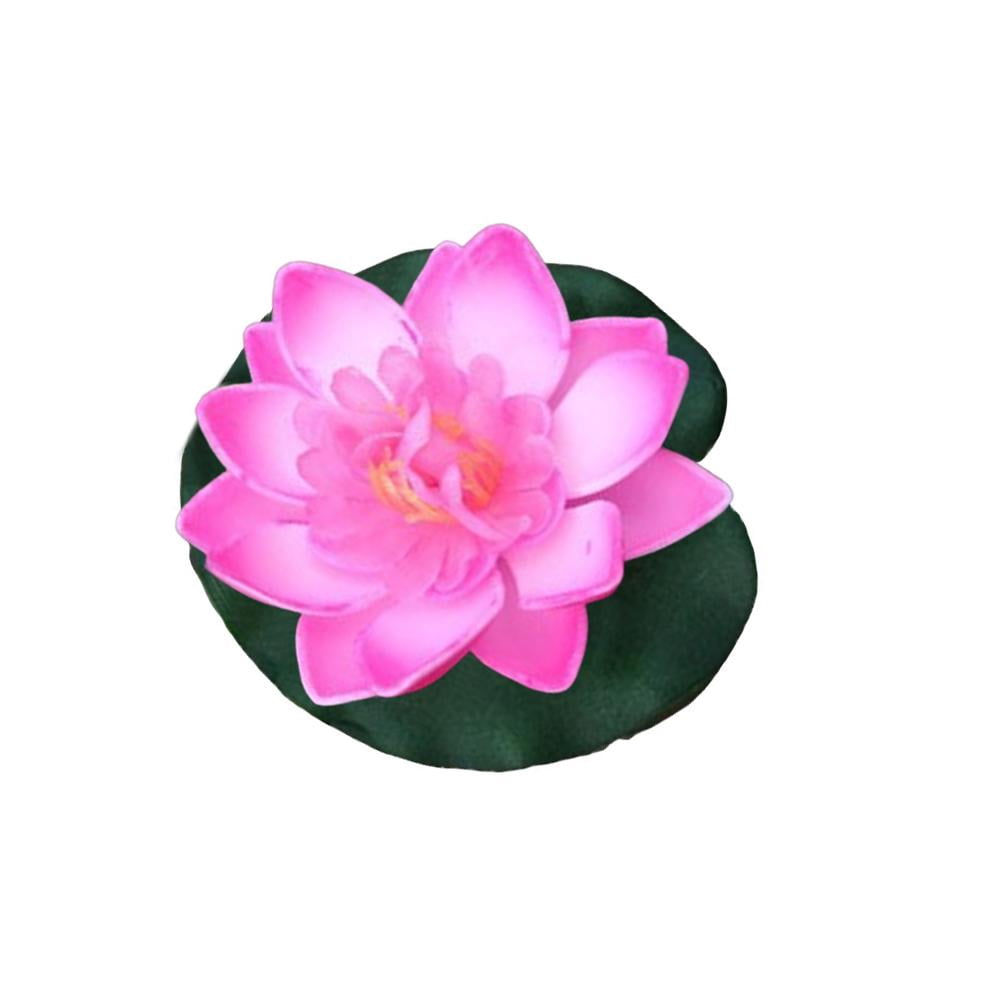 EtherealEdge Artificial Foam Lotus Artificial Pond Floating Plants ...